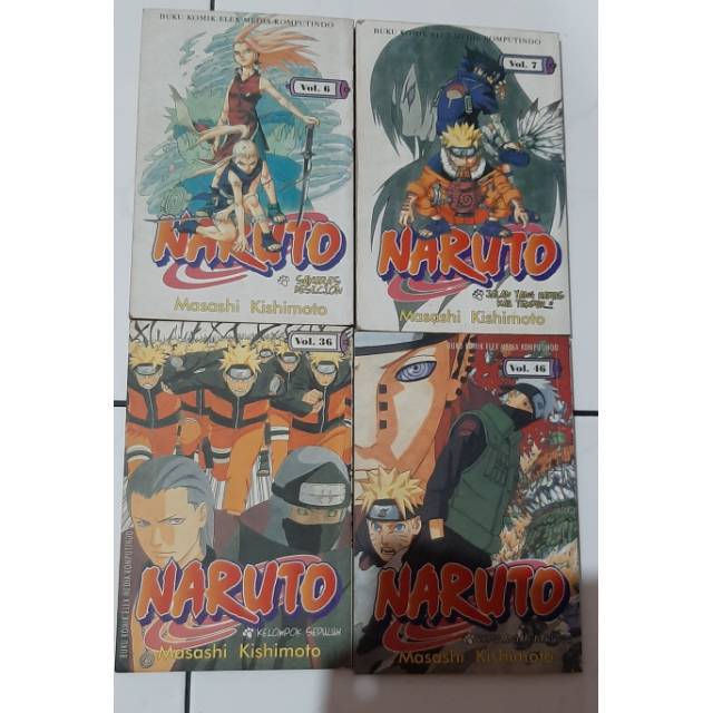 Jual Komik cabutan naruto no 6,7,36,46 | Shopee Indonesia