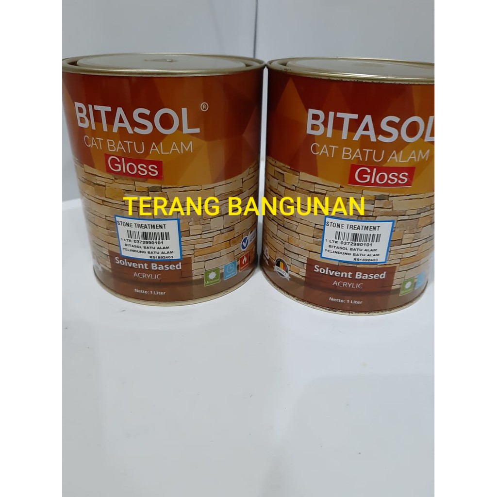 Jual CAT BATU ALAM BITASOL/ CAT BATU ALAM CLEAR GLOSS 1 LITER | Shopee ...