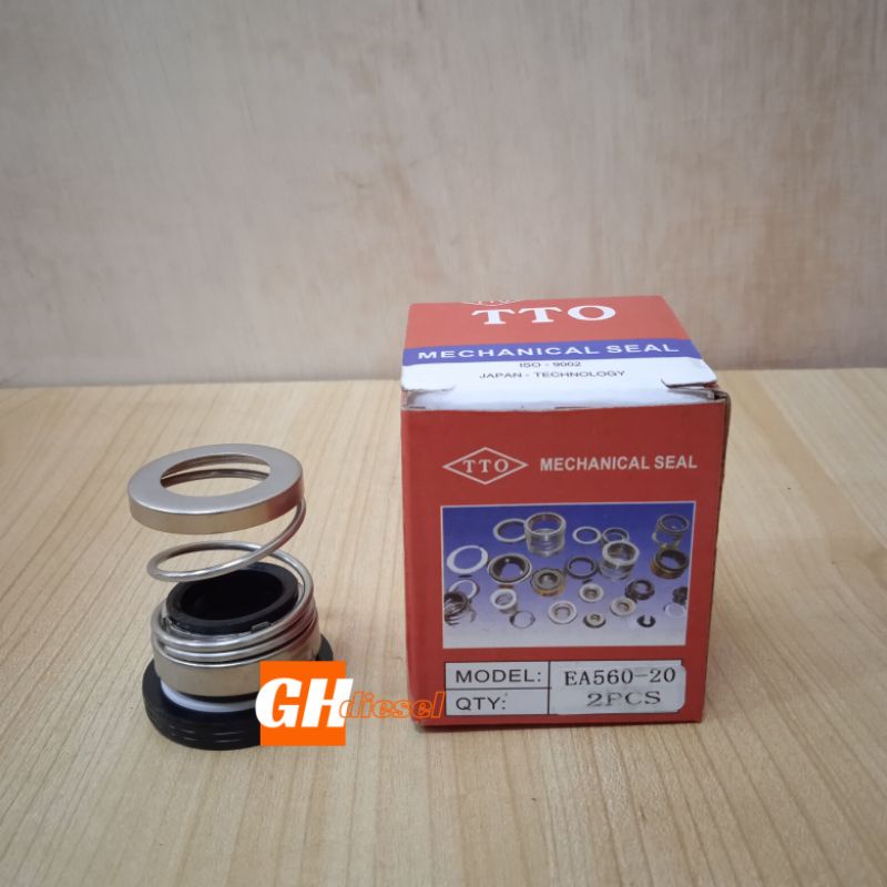 Jual mechanical seal tipe EA 560 - 20 water seal kato / koshin 20mm ...