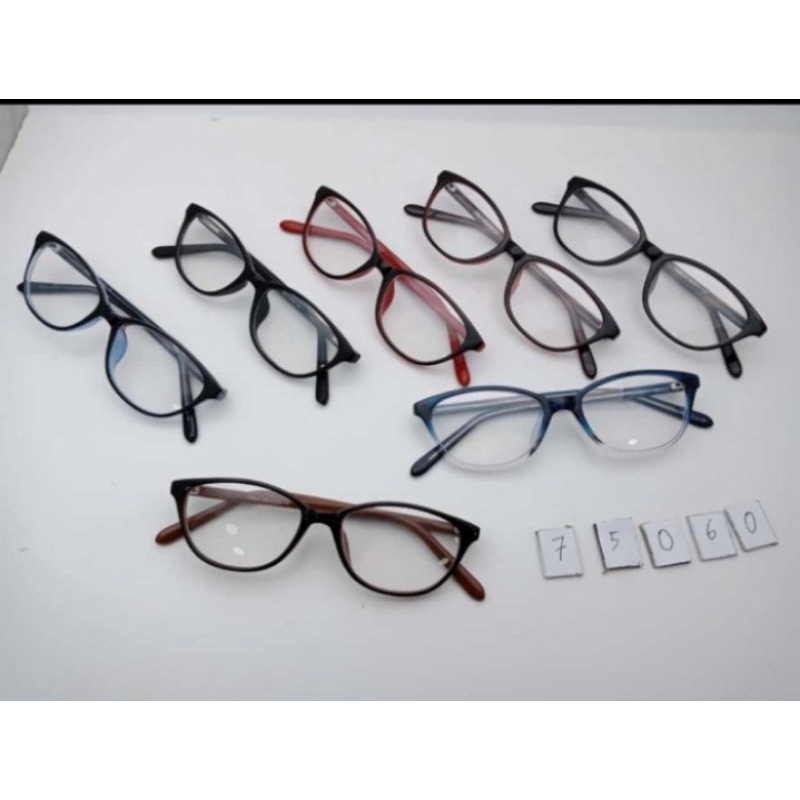 Jual frame kacamata oval mata kucing cocok buat cewek | Shopee Indonesia