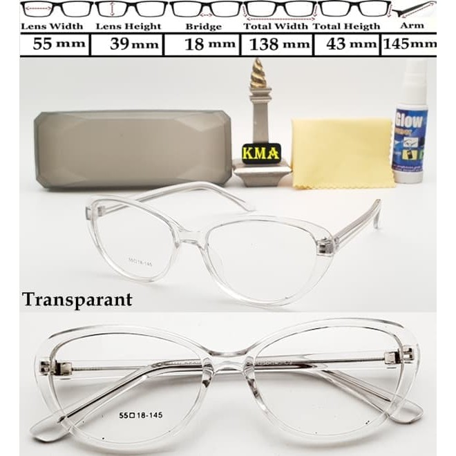 Jual kacamata korea frame kacamata minus cat eye frame kacamata ...