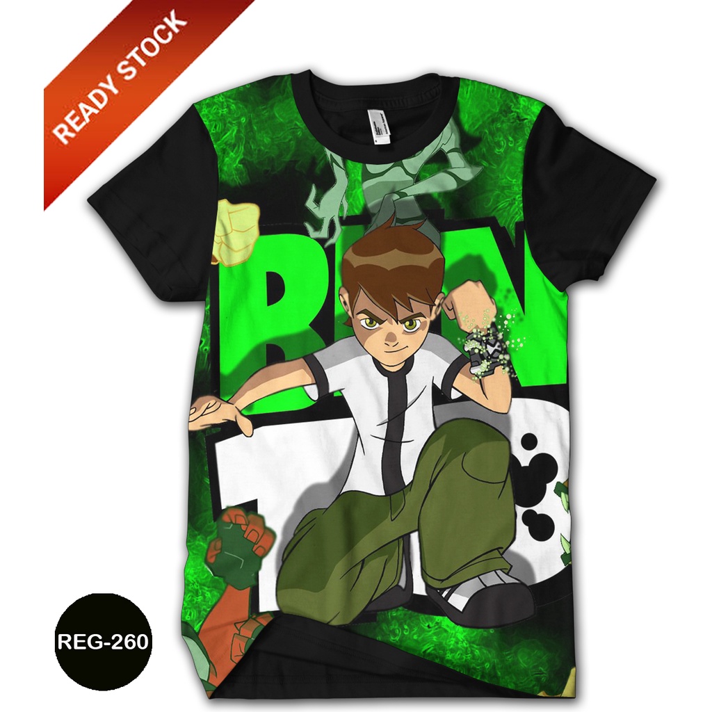 Jual Baju Ben 10 Omniverse Anak Kaos Kartun Animasi Anak #REG-260 ...