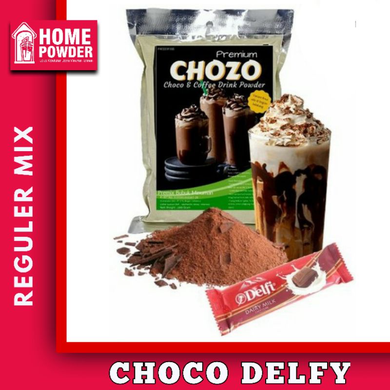 Jual Bubuk Minuman Drink Powder Chozo Rasa Choco Coklat Delfy 1kg ...