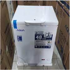 Jual AQUA Chest Freezer / Box Freezer 103 Liter AQF-120 FR 103L GARANsi ...