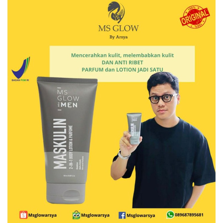 Jual Maskulin Ms Glow | Shopee Indonesia