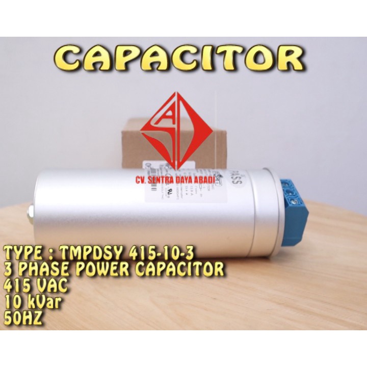 Jual Capacitor 2.5 Kvar 415V TMPDSY-415-2.5-3 FORT Kapasitor Bank 2.5kvar | Shopee Indonesia