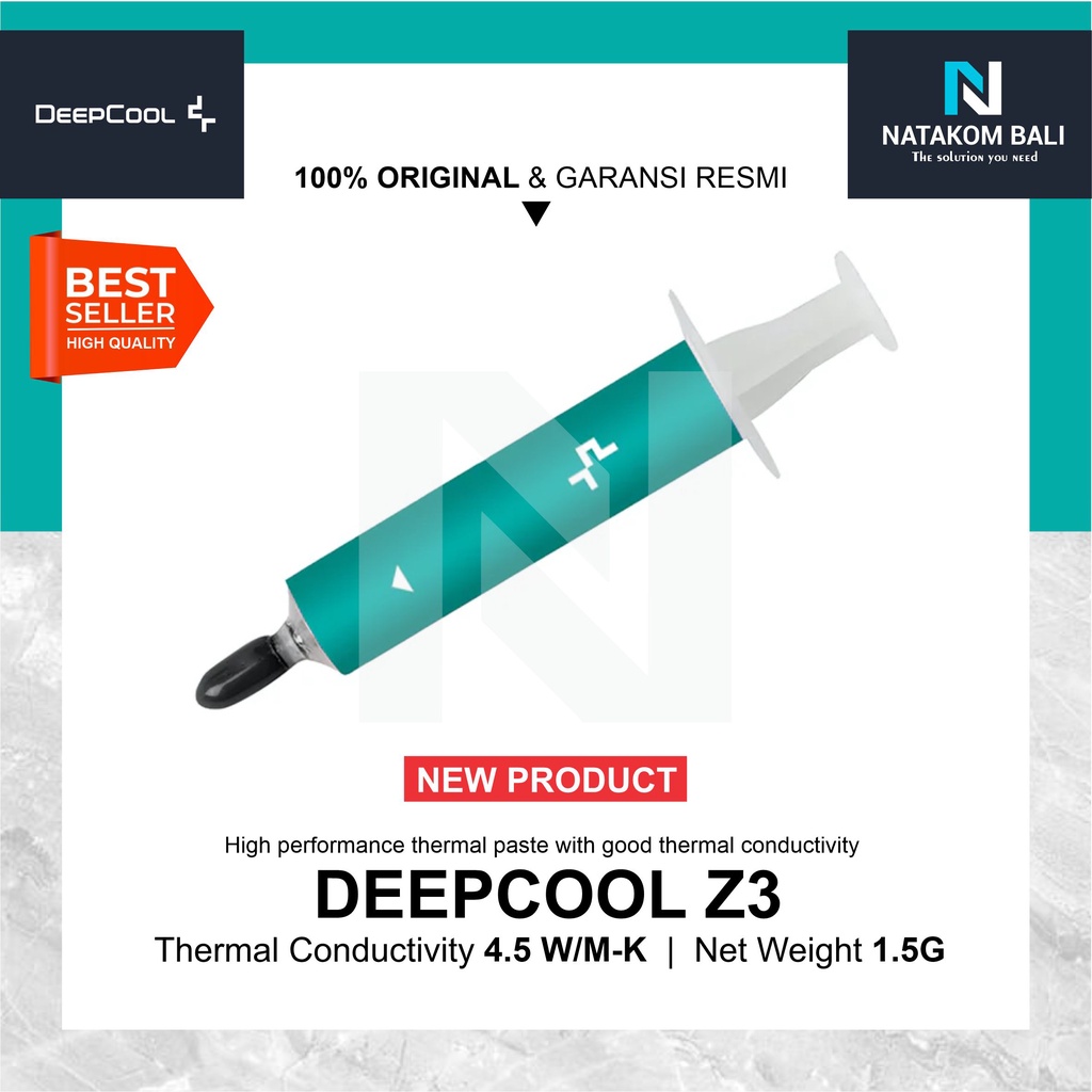 Jual THERMAL PASTE GREASE DEEPCOOL Z3 - PASTA PROCESSOR DEEPCOOL Z3 ...