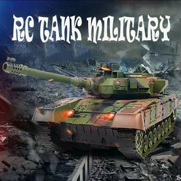 Jual Mainan Anak Rc Mobil Tank Military Besar Remote Control Militer ...