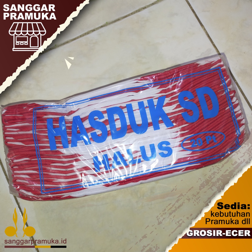 Jual 1 Kodi Hasduk SD Halus | Shopee Indonesia