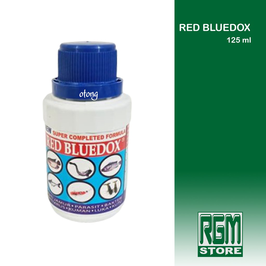 Jual RED BLUEDOX 125ml Obat Ikan Anti Jamur Parasit Bakteri Kuman Dan ...