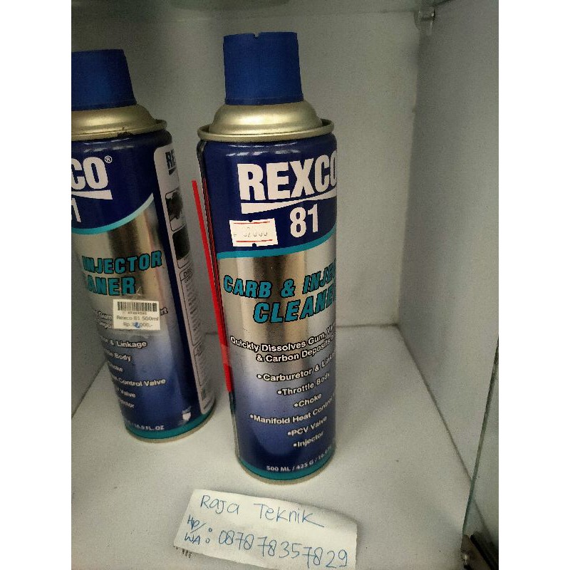 Jual Rexco 81 Carb & injection cleaner 500ml | Shopee Indonesia
