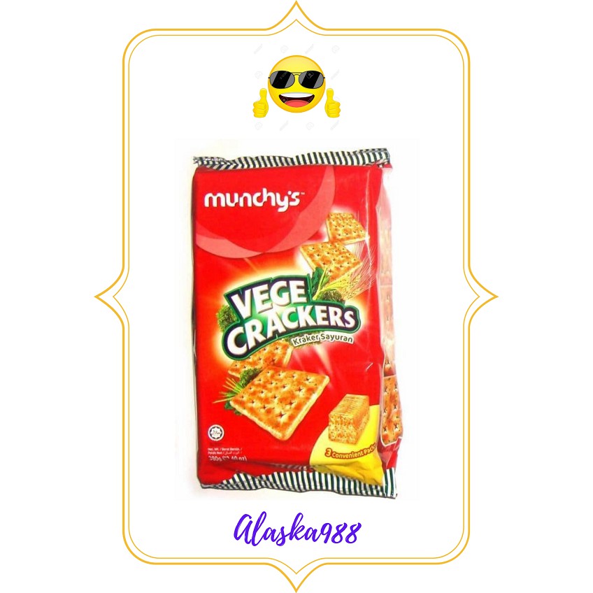 Jual MUNCHYS CALCIUM,CHOC,CREAM,ORIGINAL,SUGAR,VEGE,WHEAT CRACKERS ...