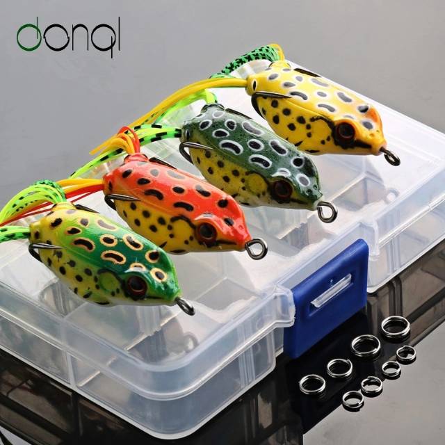 Jual Soft Frog / Soft Lure / Umpan Pancing Katak 1 set 4pcs | Shopee ...
