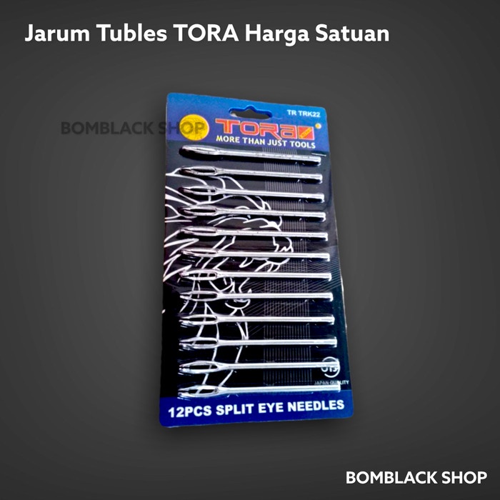Jual TORA Jarum Ban Alat Tambal Ban Tubles Pasang Urat Cacing Karet Ban ...
