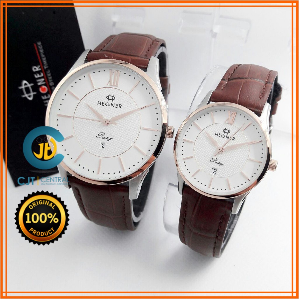 Jual JAM TANGAN HEGNER COUPLE ORIGINAL MURAH | Shopee Indonesia