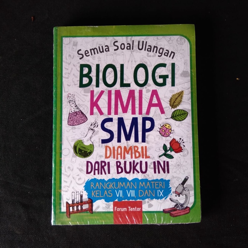 Jual Semua Soal Ulangan Biologi Kimia SMP Diambil dari Buku Ini ...
