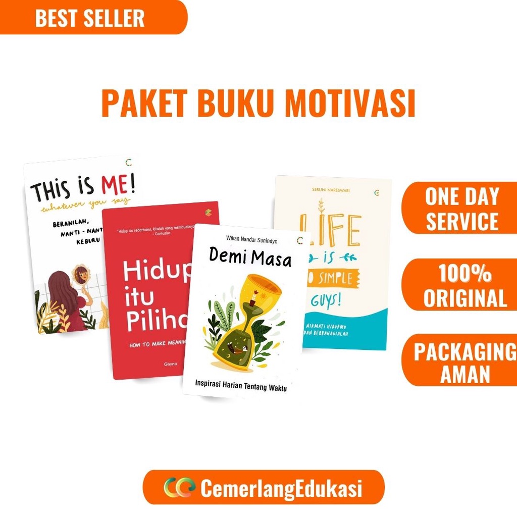 Jual Buku Motivasi Diri - Self Improvement - This Is Me - Life Is So ...