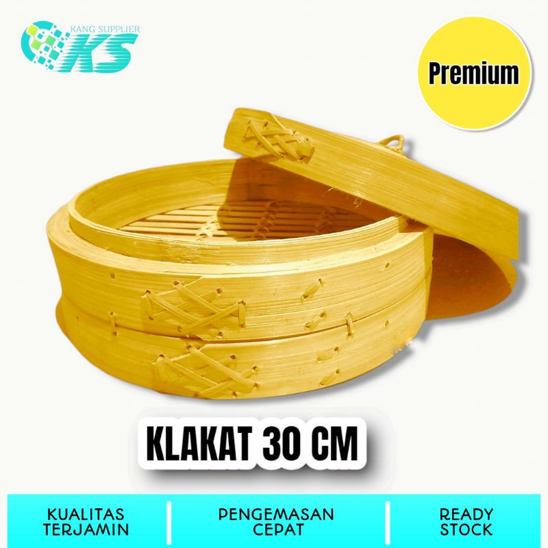 Jual Klakat Bambu Premium 30cm [HONGKONG] Kukusan Dimsum | Shopee Indonesia