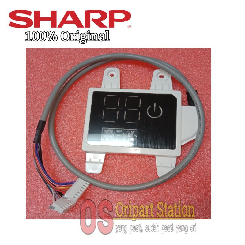Jual DISPLAY SUHU SENSOR REMOT AC SHARP ORIGINAL SERI UCY VEY DLL ...