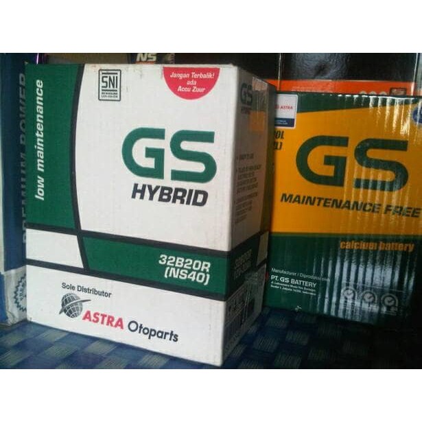 Jual Aki Mobil Toyota Avanza GS Hybrid NS40 aki basah | Shopee Indonesia