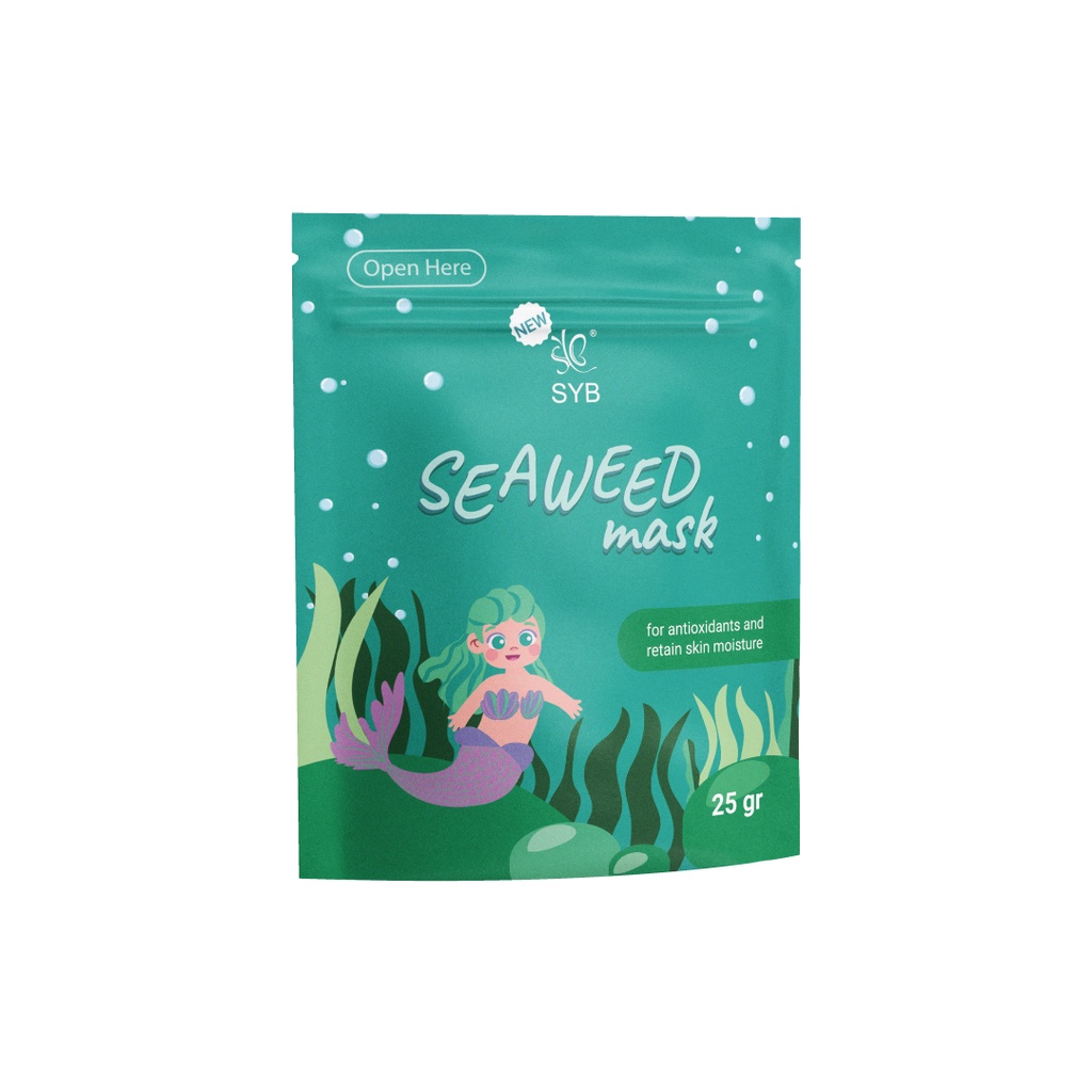 Jual NEW SYB SEAWEED MASK 25 GRAM | Shopee Indonesia