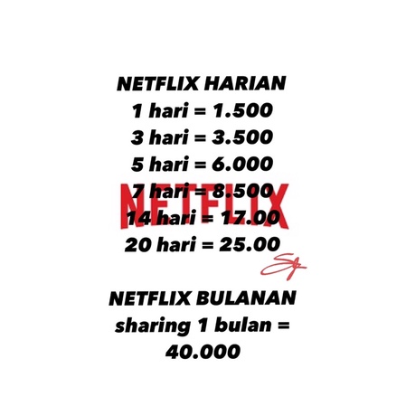 Jual paket netflix termurah start 1k #netflixdongcuy | Shopee Indonesia
