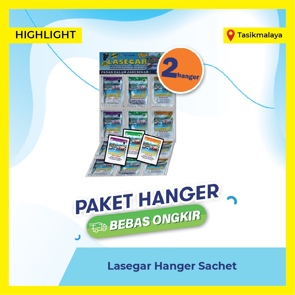 Jual Lasegar Minuman Penyegar Sachet Paket 2 Hanger - Tasikmalaya ...