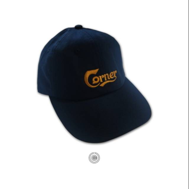 Jual The Corner Topi Baseball Biru Dongker Crlsbrg Bordir (Cap Crlsbrg ...