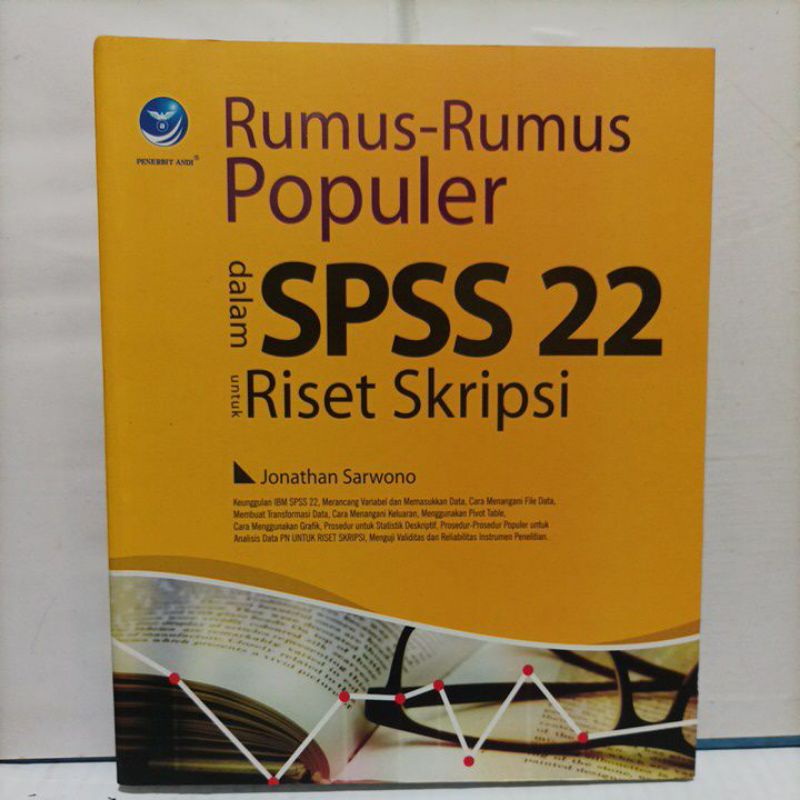 Jual Buku Rumus populer dalam spss 22 untuk riset skripsi | Shopee Indonesia