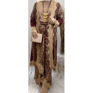 Jual BAJU BATIK SET RENDA BAHAN VISCOS SEMI SUTRA MOTIF JUPRI PALEMBANG ...