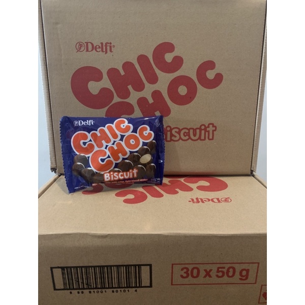 Jual DELFI CHIC CHOC 40 GR ( 1 BOX / 30 PC ) | Shopee Indonesia