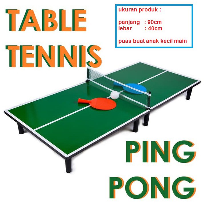 Jual Mainan anak Mini Tennis Meja PINGPONG / Mainan Ping Pong / Asian ...