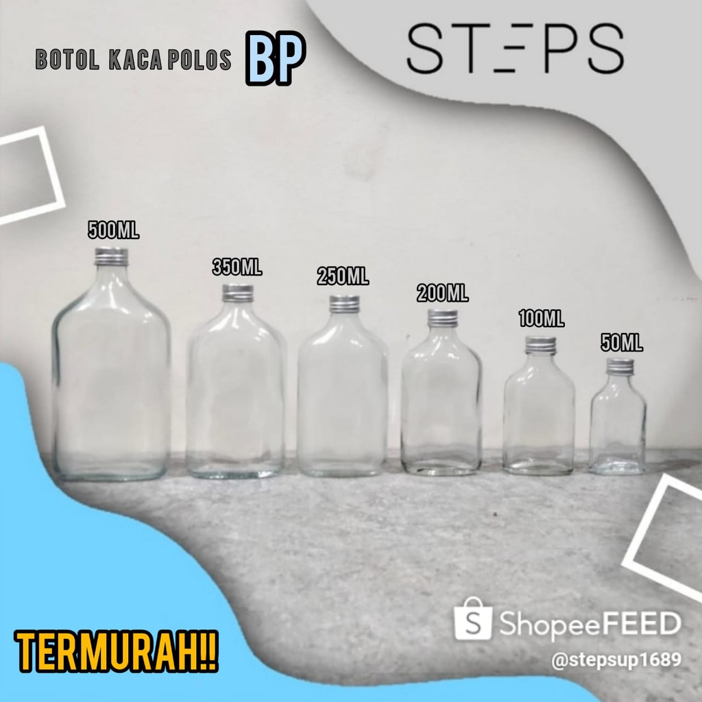 Jual BOTOL KACA POLOS PREMIUM - WISK | Shopee Indonesia