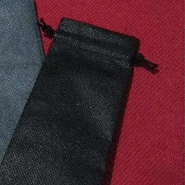 Jual Pouch straw stainless spunbond tali hitam | Shopee Indonesia