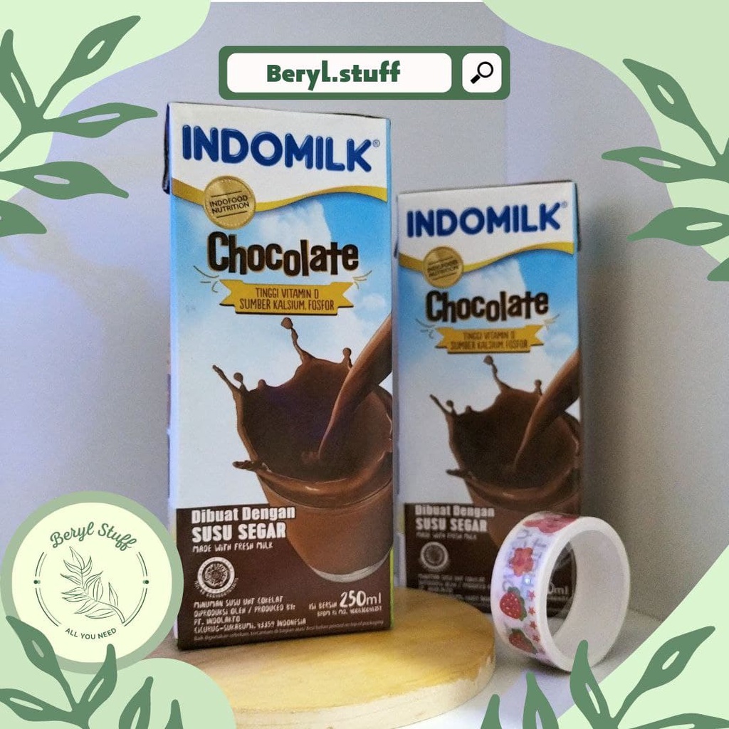 Jual Indomilk Susu UHT Choco 250 mL. Susu coklat murah | Shopee Indonesia