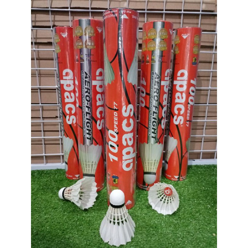 Jual Shuttlecock/Kok Apacs AEROFLIGHT 100 Original | Shopee Indonesia