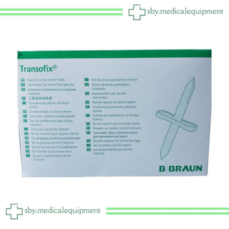 Jual Transofix B Braun Alat Tusuk NaCl Alat Penyambung Plabot Transfer ...