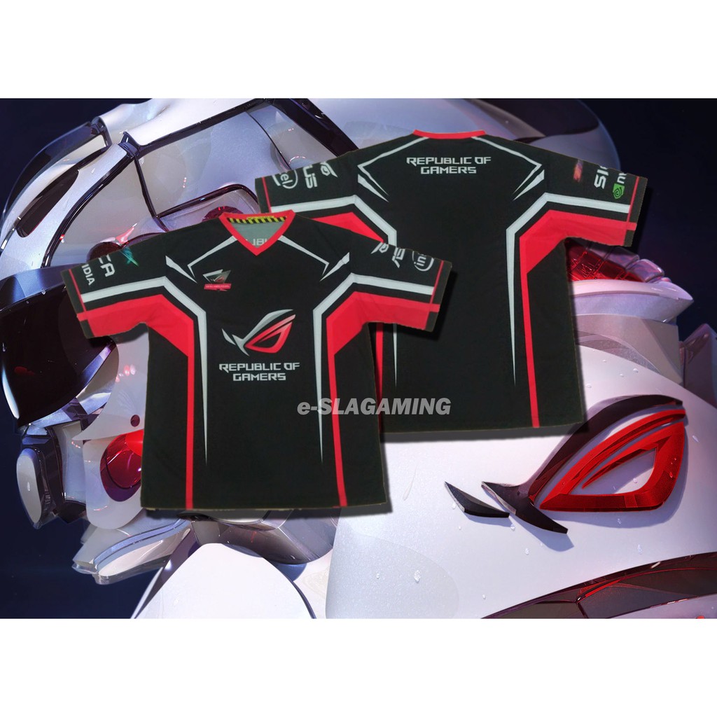 Jual Jersey ASUS ROG v2 - Custom Kaos Gaming Razer Mobile Legend ...