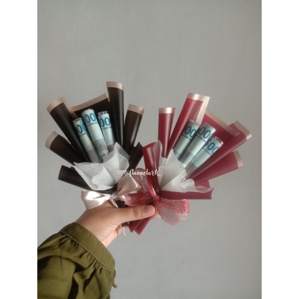 Jual Buket Uang Mini Kosong 3 lembar | Shopee Indonesia