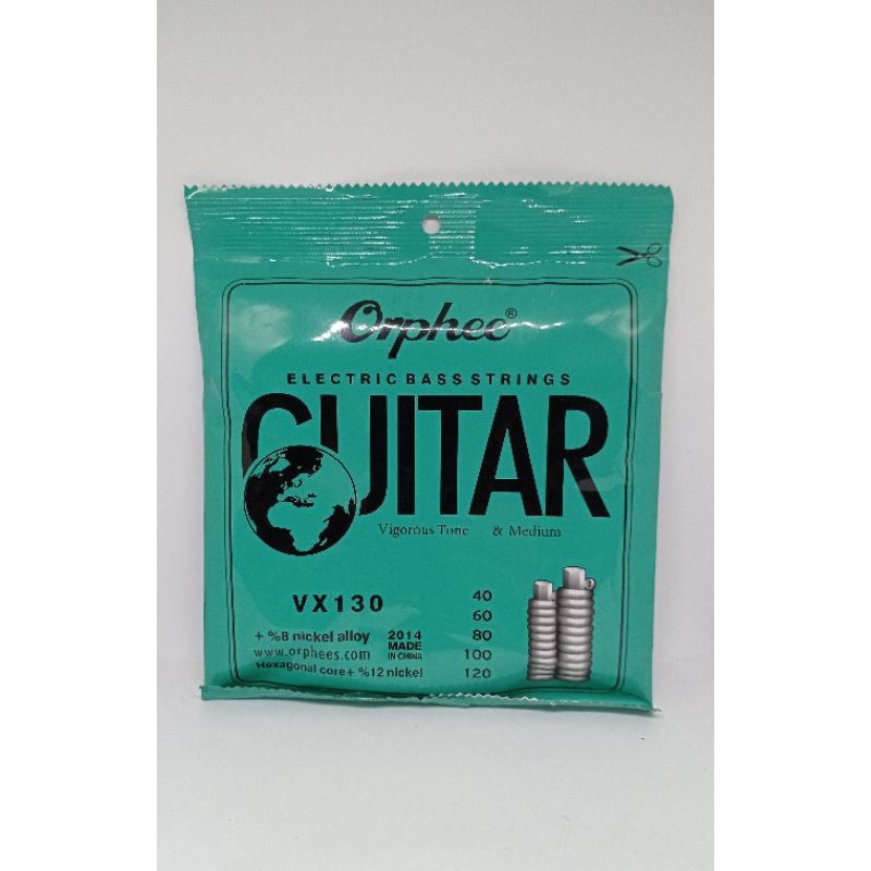 Jual Senar Bass Orphee Elektrik 5 string VX130 Original | Shopee Indonesia