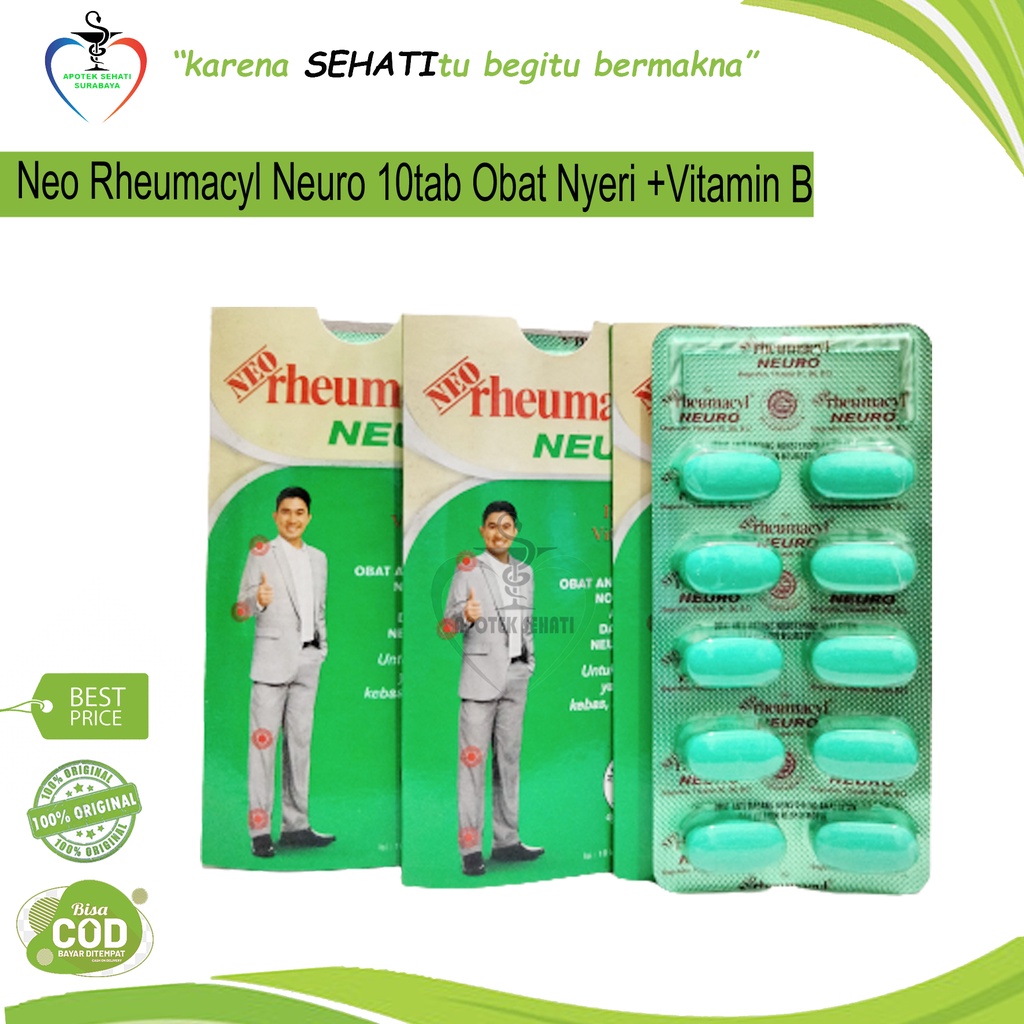 Jual NEO RHEUMACYL NEURO OBAT NYERI KRAM KESEMUTAN | Shopee Indonesia