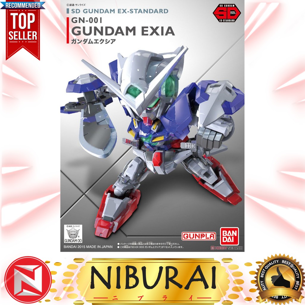 Jual SD Gundam EX Standard Gundam Exia | Shopee Indonesia