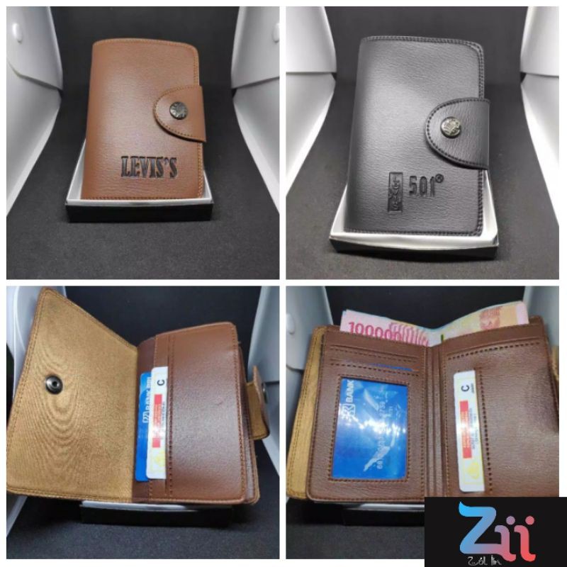 Jual DOMPET TEGAK KULIT KANCING (3) | Shopee Indonesia