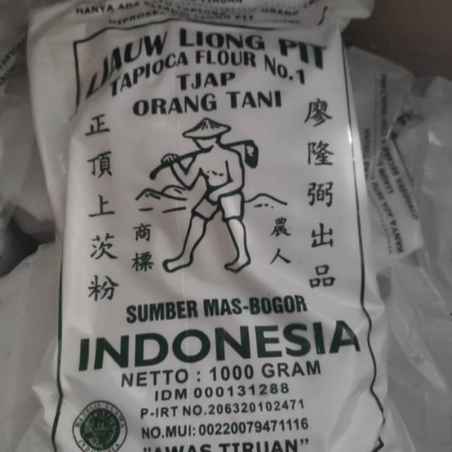 Jual Sagu Tani - Liauw Liong Pit / tapioka buat pempek, boba 1 kg ...