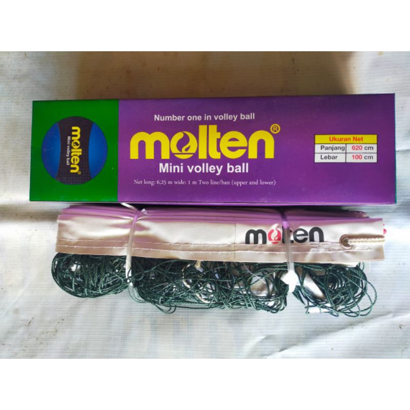 Jual net volly mini lapangan 6 meter tali nilon 4mm | Shopee Indonesia