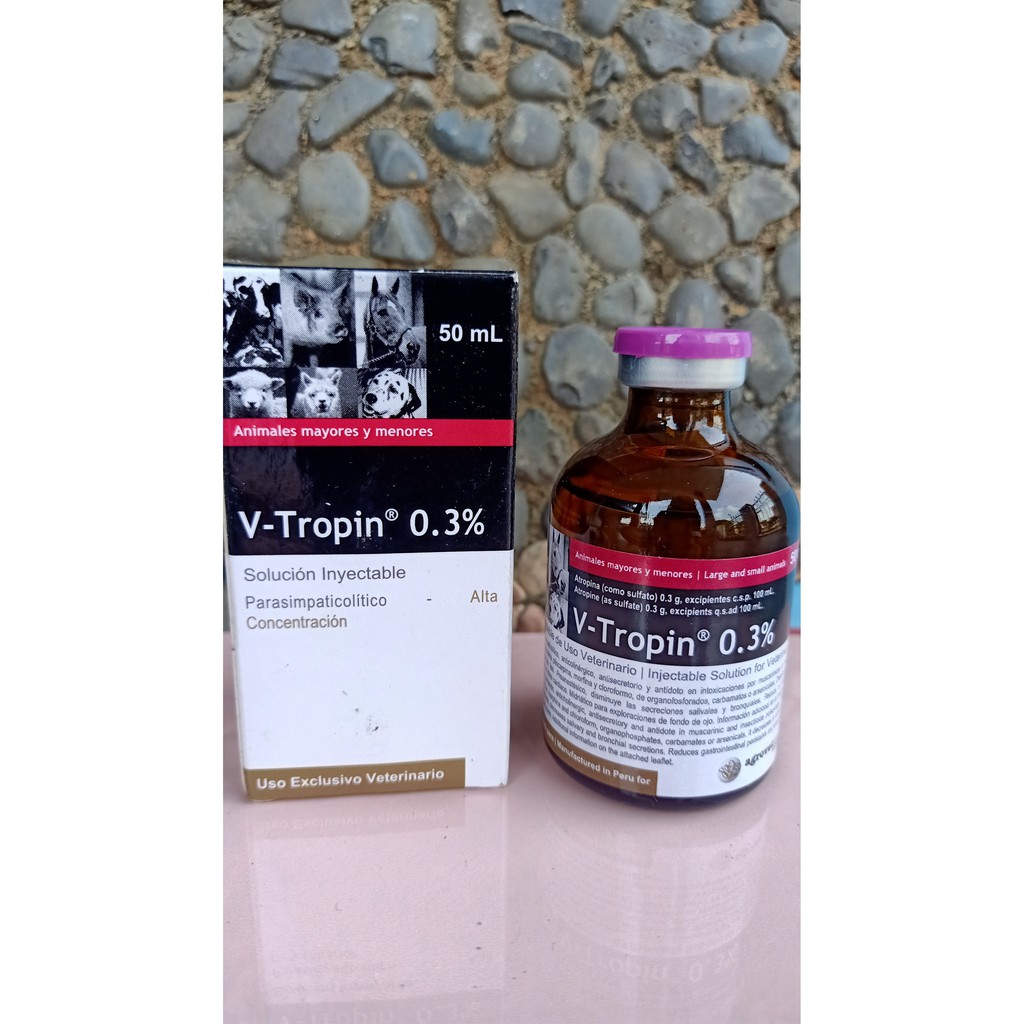 Jual V Tropin 0,3 % (Atropin untuk hewan) | Shopee Indonesia