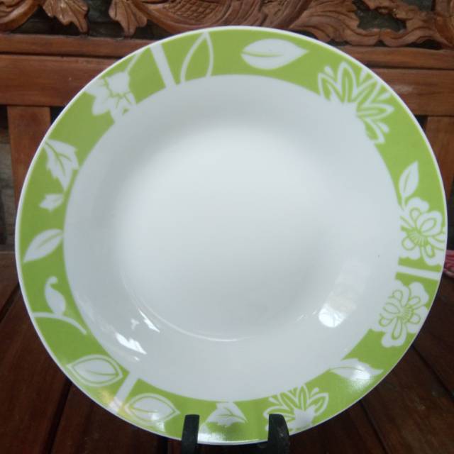 Jual Piring Ceper 10 inc Besar Keramik Procelain Cantik 6pcs kode 53 ...