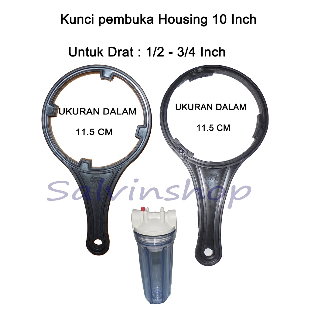 Jual Kunci Pembuka Filter Air Housing ukuran 10 inch/ Drat in-out 1/2 ...
