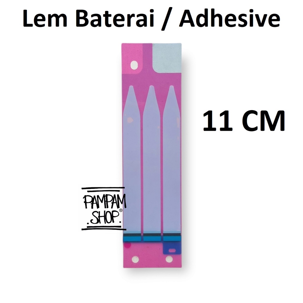 Jual Lem Baterai 11 CM Battery Adhesive Sticker Double Tape Perekat ...