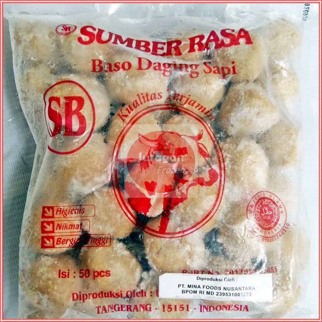 Jual SUMBER RASA BAKSO SAPI FROZEN FOOD | Shopee Indonesia